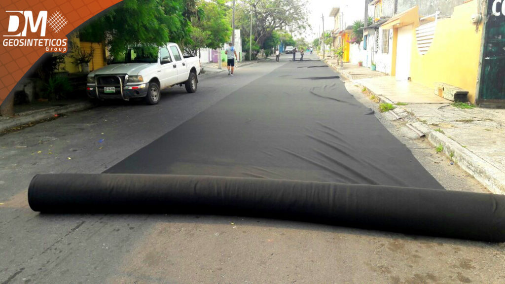 Geotextil 250 gr/m2 PET para Aplicaciones de Ingeniería - DM Geosintéticos