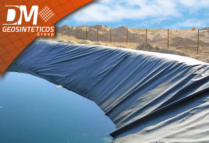¡Utiliza la geomembrana y geotextil para la creación de estanques, reservorios de agua y lagos ...