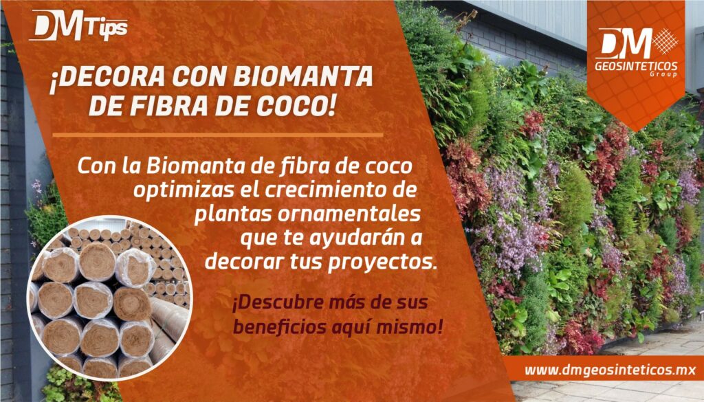 Geomanta de fibra de coco Archivos - DM Geosintéticos