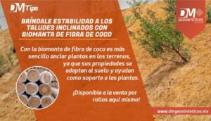 Geomanta de fibra de coco Archivos - DM Geosintéticos