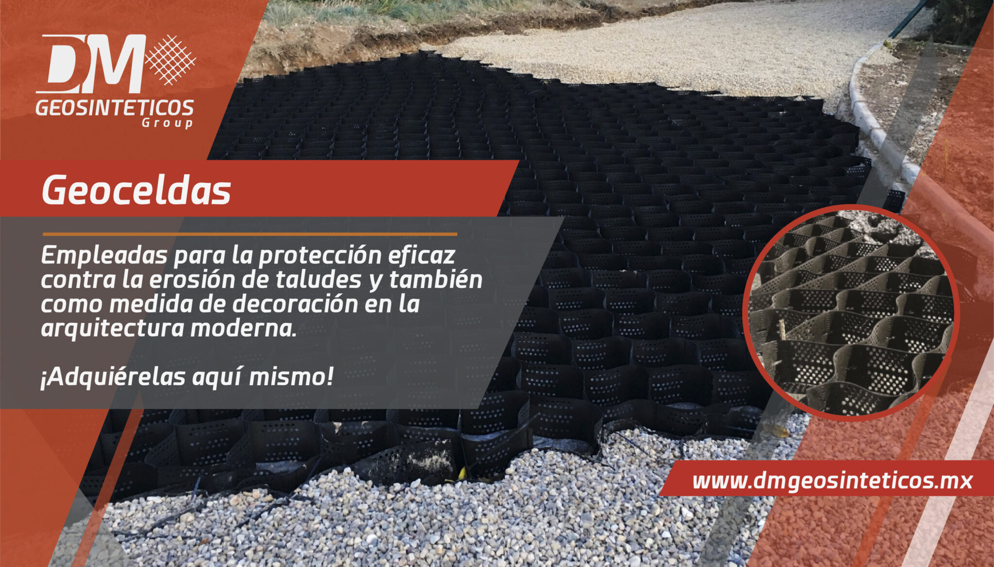 ¡Utiliza la Geoceldas para re-vegetación de taludes y protección de ...