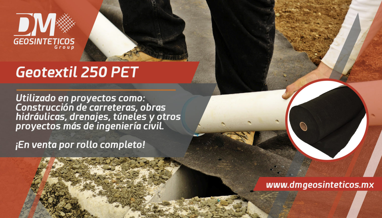 Dren Frances Archivos - DM Geosintéticos