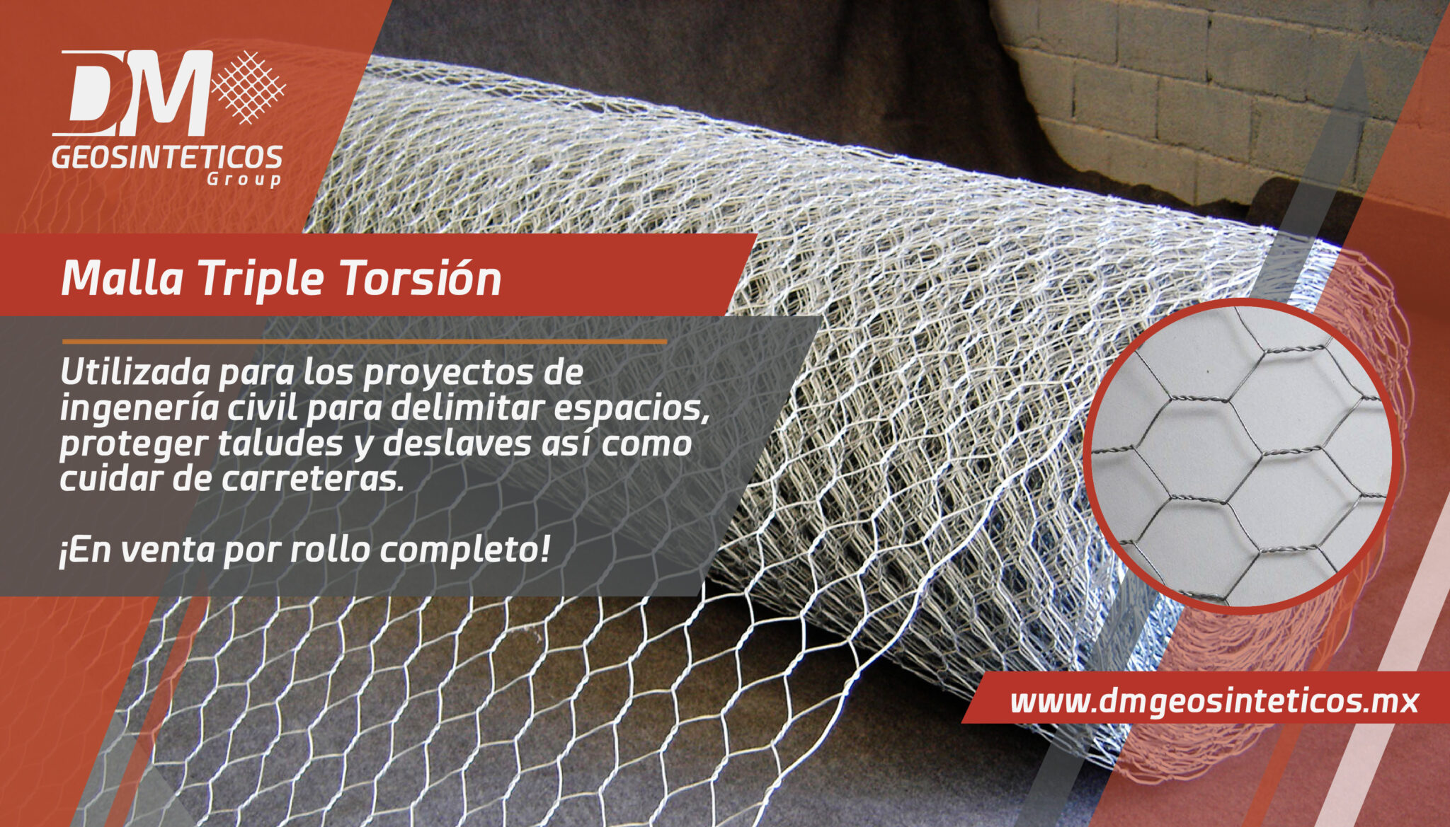 malla triple torsion para proteccion de taludes Archivos - DM Geosintéticos
