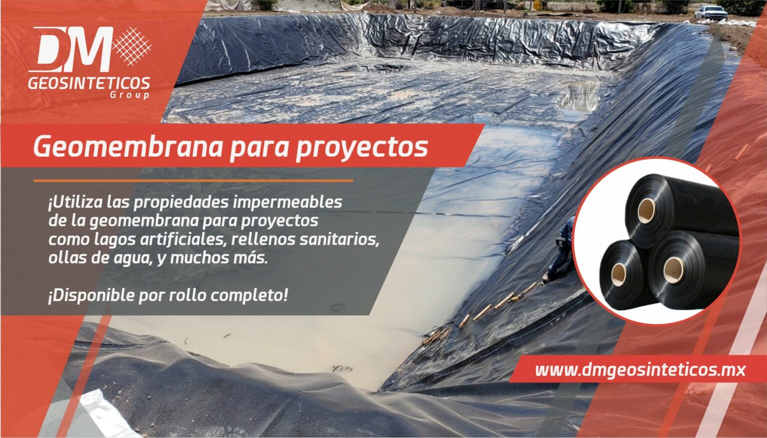 geomembrana para lagos artificiales Archivos - DM Geosintéticos