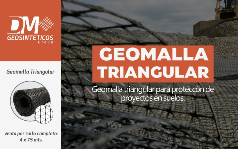 ¡Distribuye las cargas de los terrenos con la Geomalla Triangular ...